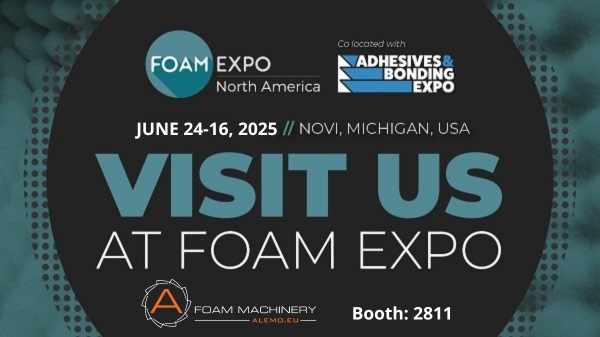 24-26 June 2025, Foam Expo North America, Novi, Michigan, USA - ALEMO | Producción, extrusión y ...
