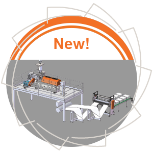 Bubble wrap machinery - ALEMO | Foam machinery, foam production, foam ...